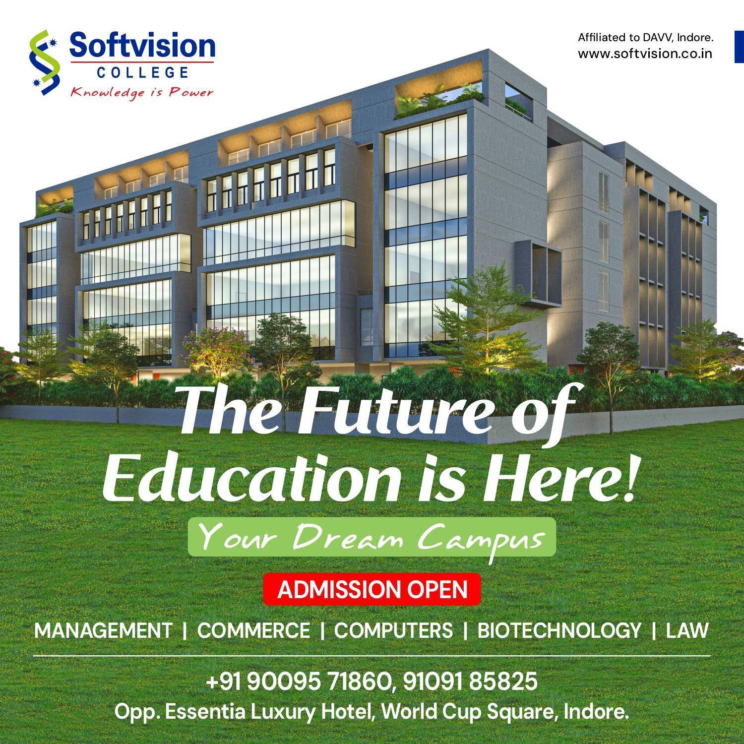 Top & Best Science, Computer, and Management College in Indore - Softvision College